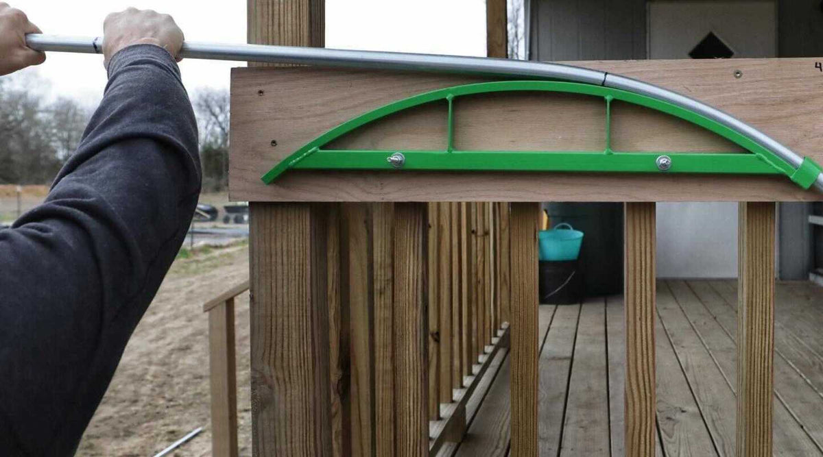 Bending Hoops for Hoop Houses - Bootstrap Farmer