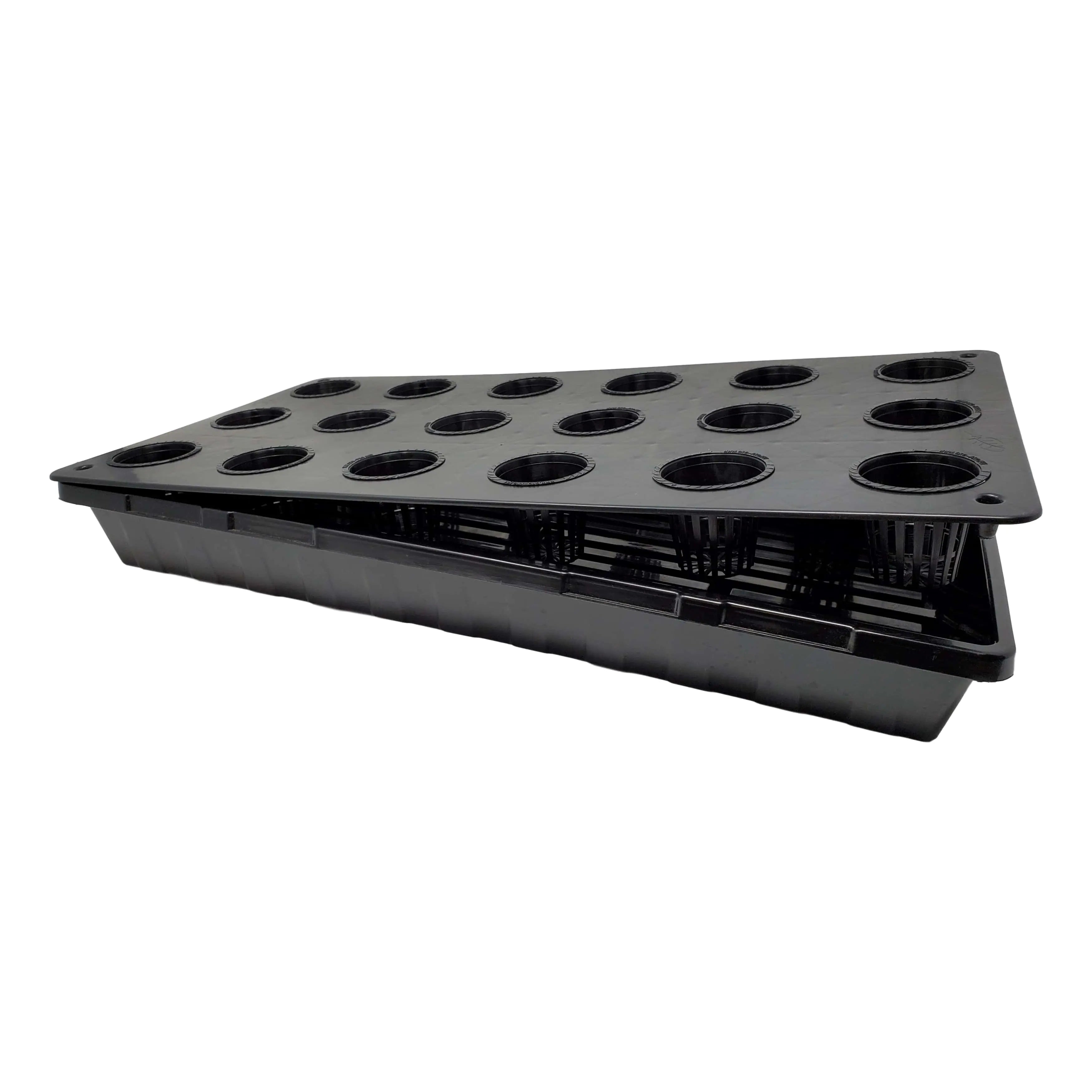 Net Pot Tray | Buy 18 Hole 1020 Net Pot Trays for Hydroponics ...